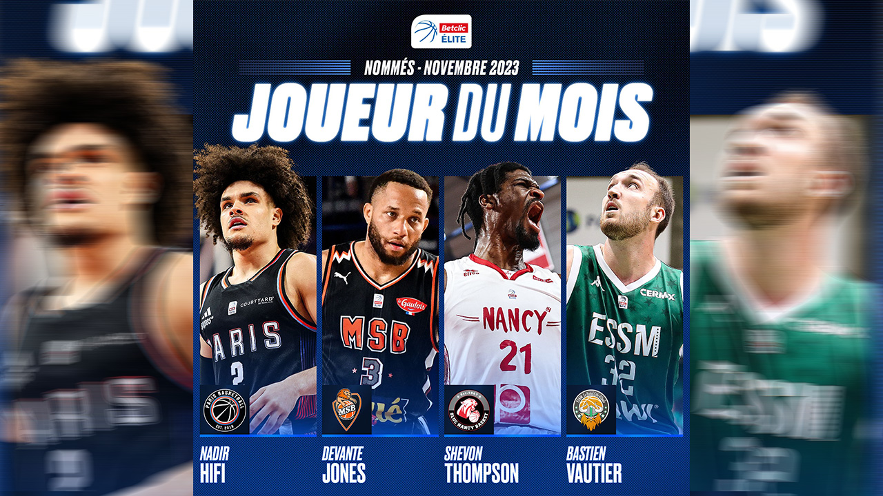 MSB.FR - Devante' Jones Nommé Pour Le Joueur Du Mois